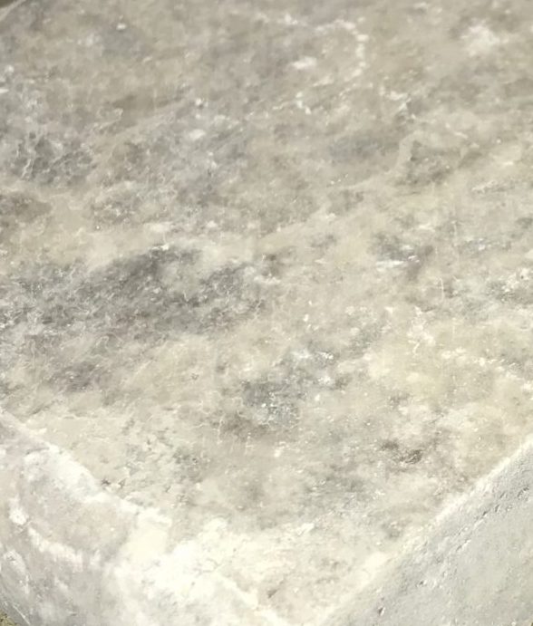 Silver Bullnose Travertine Pool Copings - StoneTileUS